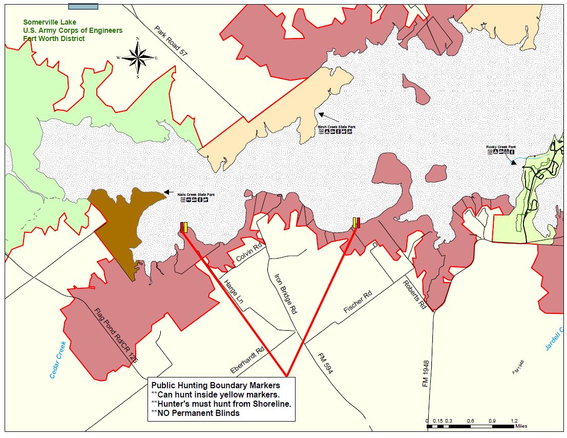 Maps of Somerville Lake